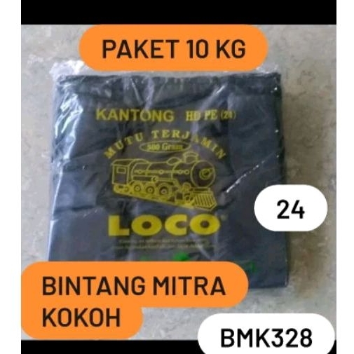 Jual Paket 10 kg, loco 24 hitam tebal 500 gram | Shopee Indonesia