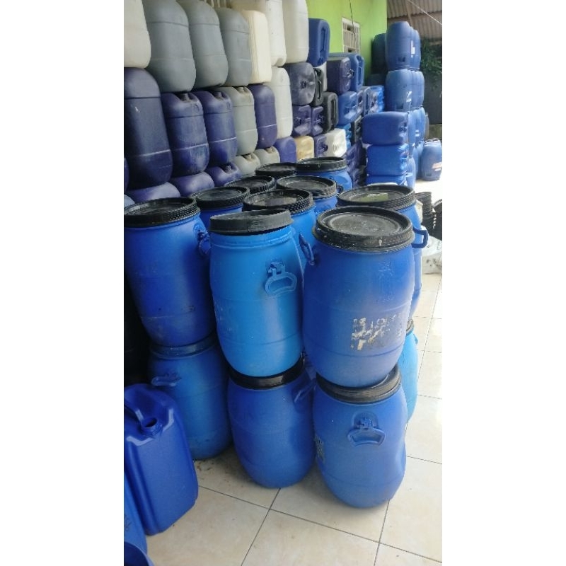 Jual tong kompos/tong sampah/tong biru 50Liter | Shopee Indonesia