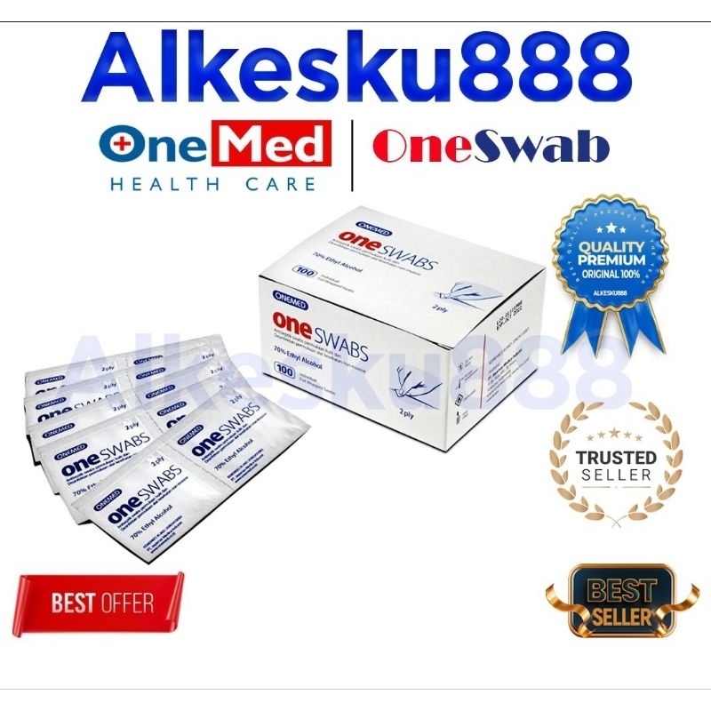 Jual ONESWAB ONEMED BOX | Shopee Indonesia