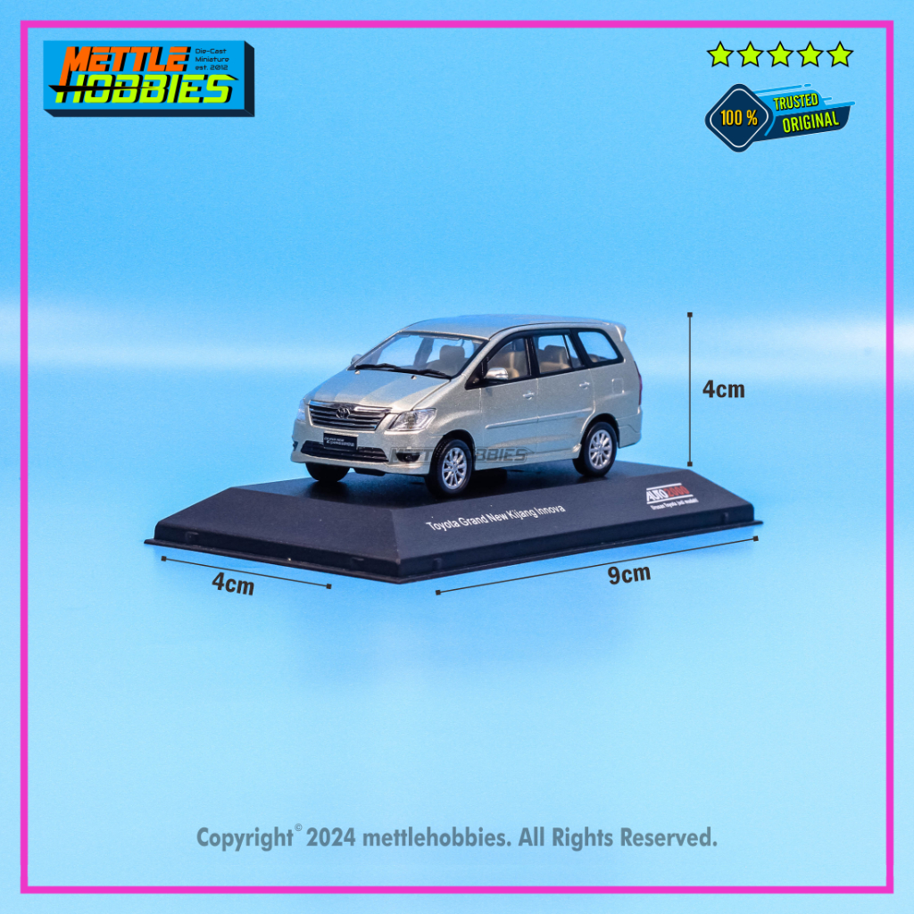 Jual RIMS Toyota Grand New Kijang Innova AUTO2000 Diecast Miniatur ...