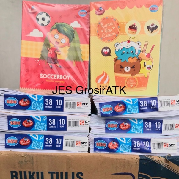 Jual Supreme Buku Tulis SIDU 38 Lembar Pak1 pcs | Shopee Indonesia