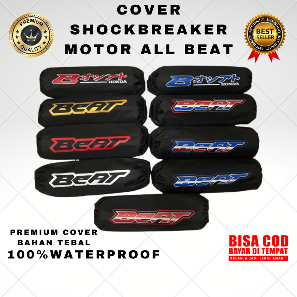 Jual Sarung ShockBreaker Semua Motor Beat atau Cover shock belakang ...