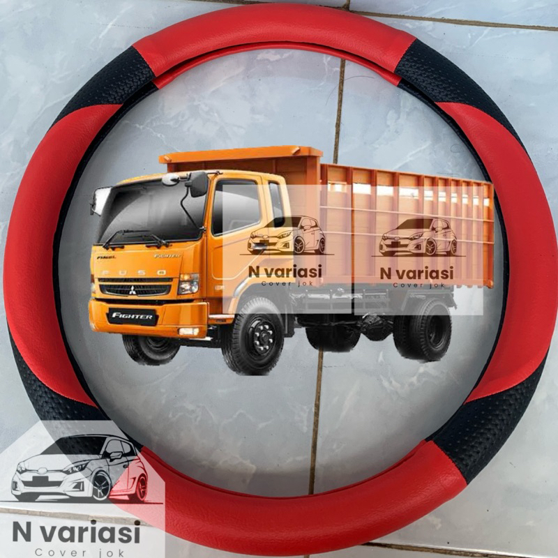 Jual Cover stir Bungkus setir sarung setir truk mitsubishi FUSO 220 ps ...