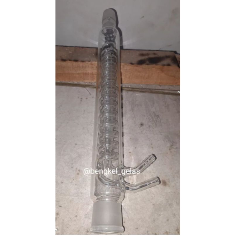 Jual kondensor refluks spiral condensor refluks pyrex | Shopee Indonesia