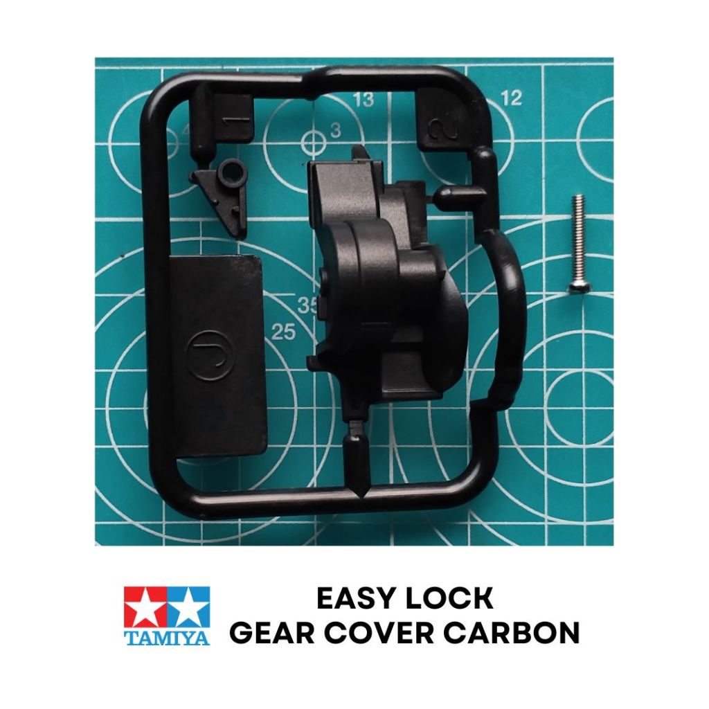 Jual Tamiya Easy Lock Gear Cover Carbon Chassis Super 2 - Reinforced ...