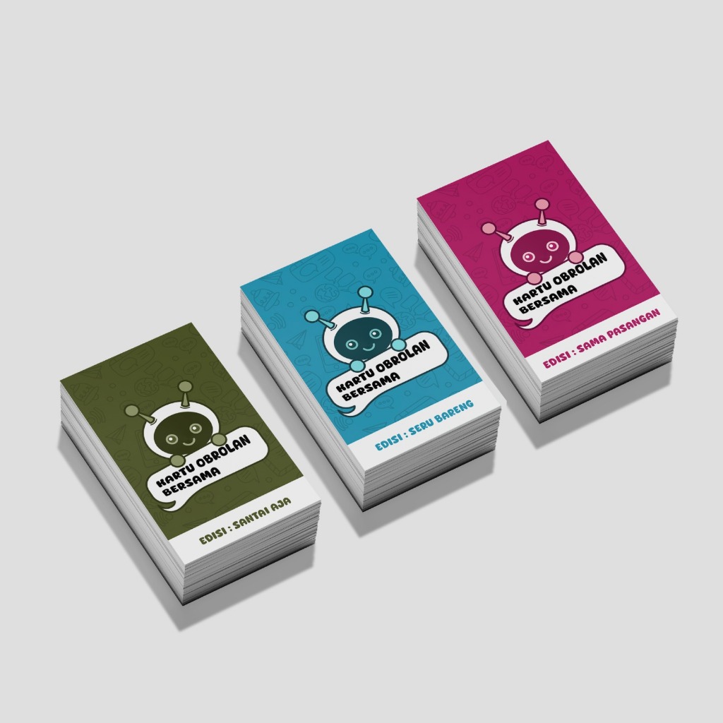 Jual kartu obrolan bersama - seru - bersama - berdua / pasangan | Shopee Indonesia