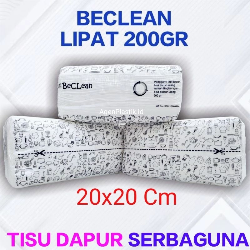 Jual Promo!! TISU DAPUR BISA DICUCI 200gr TISU SERBAGUNA 200 gram Lipat ...
