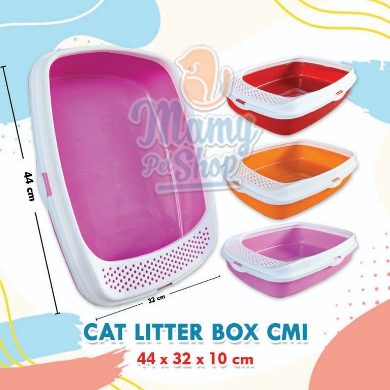 Jual CAT LITTER BOX CMI BAK PASIR KUCING | Shopee Indonesia