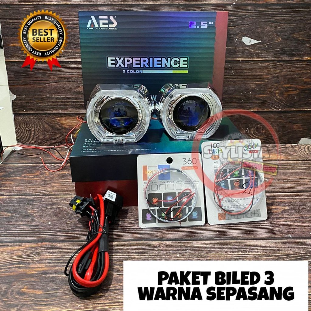 Jual PAKET BILED AES TURBO SE GEN 3 ALL WEATHER 3 WARNA EXPERIENCE 2.5 ...