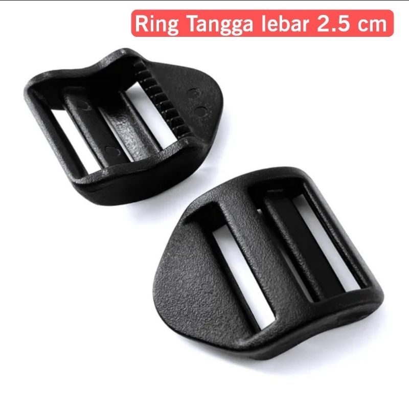 Jual Ring Tangga 2,5 cm Ring Tangga Tas Bahan PP Tebal Gesper Tni ...