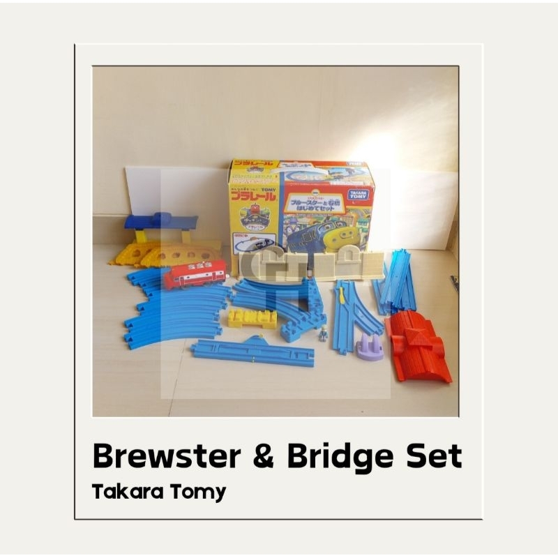 Jual Brewster & Bridge Set Chuggington ( Takara Tomy ) | Shopee Indonesia