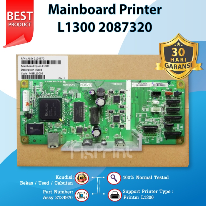 Jual Mainboard Printer Epson Printer L110 L121 / L120 L210 L220 L300 ...