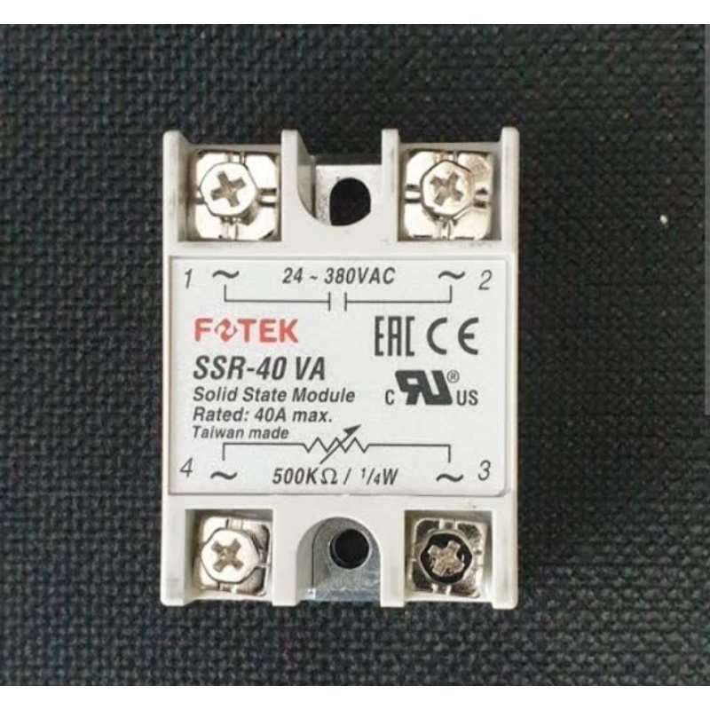 Jual solid state relay fotek ssr 10VA/25VA/40VA/50VA/60VA/75VA FOTEK SSR | Shopee Indonesia