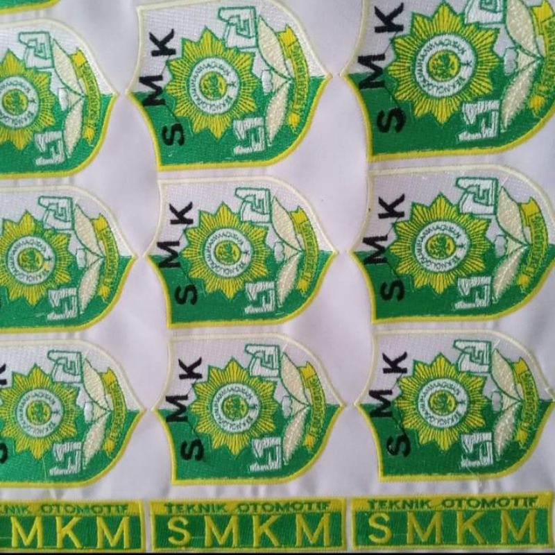 Jual ATRIBUT SEKOLAH / LOGO SEKOLAH SESUAI CUSTOM | Shopee Indonesia