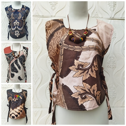 Jual Vest Batik Modern Motif Kekinian Outer Batik Kerja Vest Batik ...