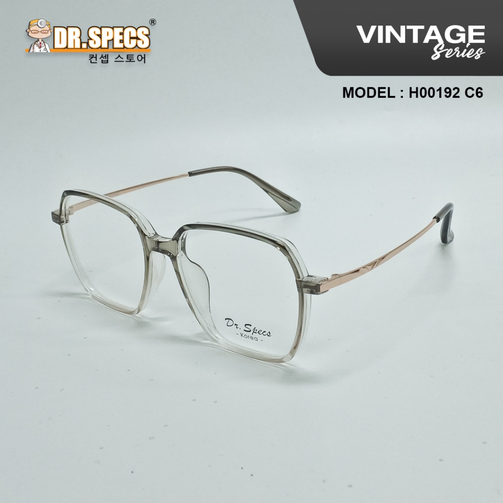 Jual Dr Specs Frame Vintage Series (H00192-C6) | Shopee Indonesia