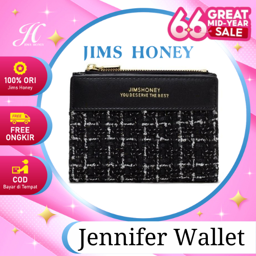 Jual Jims Honey Jennifer Wallet Dompet Lipat Kecil Wanita | Shopee Indonesia