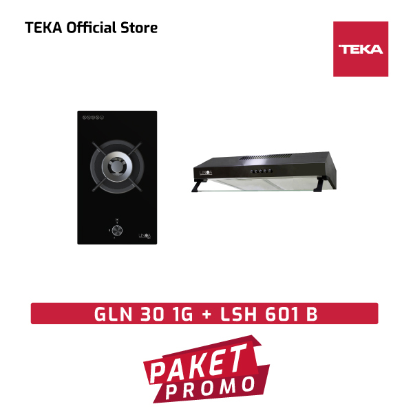 Jual Linea Kompor Tanam Gas GLN 30 1G Paket Slim Hood LSH 601 Black ...