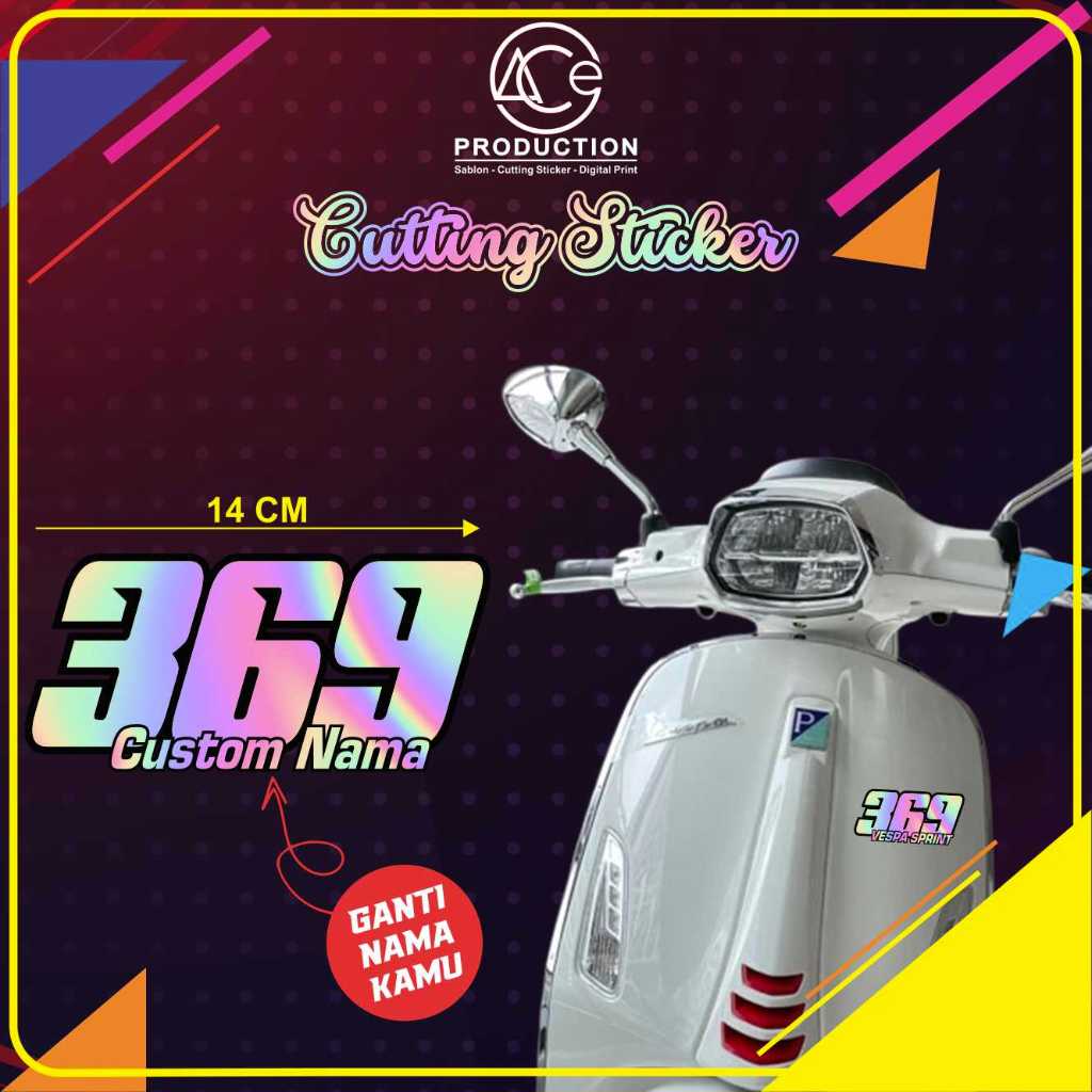 Jual STIKER/ STICKER CUTTING NOMOR BALAP | Shopee Indonesia