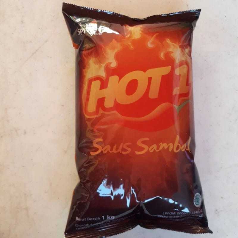 Jual Saus Sambal HOT ONE kemasan 1kg | Shopee Indonesia