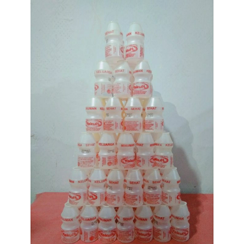 Jual BOTOL YAKULT BEKAS/BOTOL BEKAS/BOTOL BEKAS/BARANG BEKAS | Shopee ...