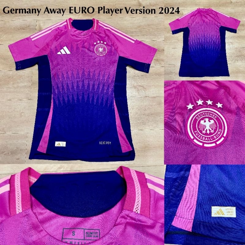 Jual JERSEY BOLA JERMAN AWAY PLAYER ISSUE EURO 2024 TOP QUALITY | Shopee Indonesia