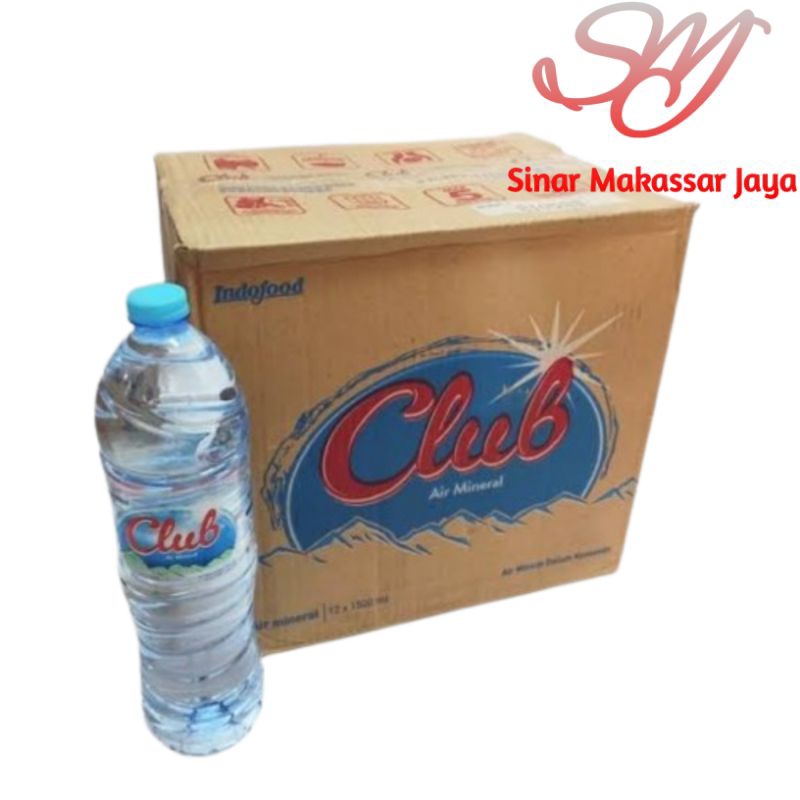 Jual Club Air Mineral Botol 1500ml (Pengiriman Instant) | Shopee Indonesia