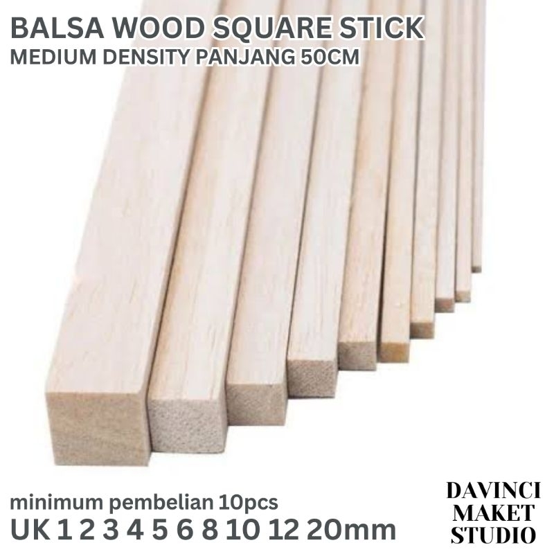 Jual Kayu Balsa Terlengkap & Harga Terbaru April 2026 | Shopee Indonesia