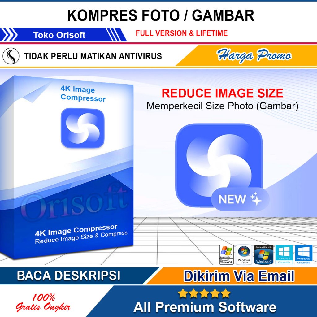 Jual Image Photo Compressor Kompres Foto / Gambar Pro Lifetime | Shopee ...