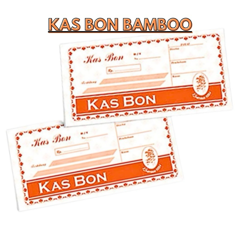 Jual Kertas Kas Bon Bamboo Buku Kas Bon 2Ply Kecil | Shopee Indonesia