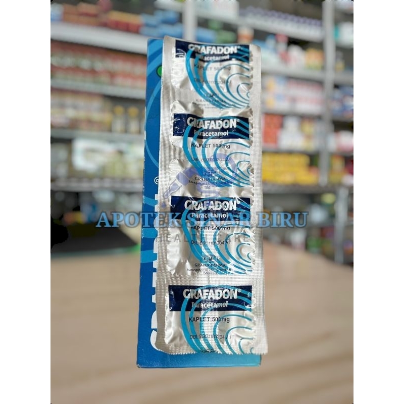 Jual GRAFADON TABLET 500MG - PARACETAMOL | Shopee Indonesia
