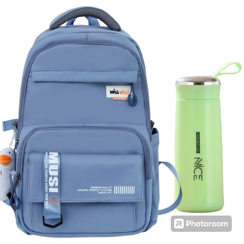 Jual Tas Sekolah Anak Perempuan SD SMP SMA Tas Punggung Wanita Fashion ...