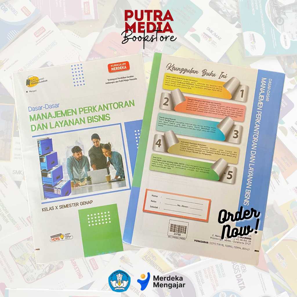 Jual BUKU KUMER 1B: Dasar-Dasar Manajemen Perkantoran dan Layanan Bisnis untuk SMK/MAK Kelas X ...