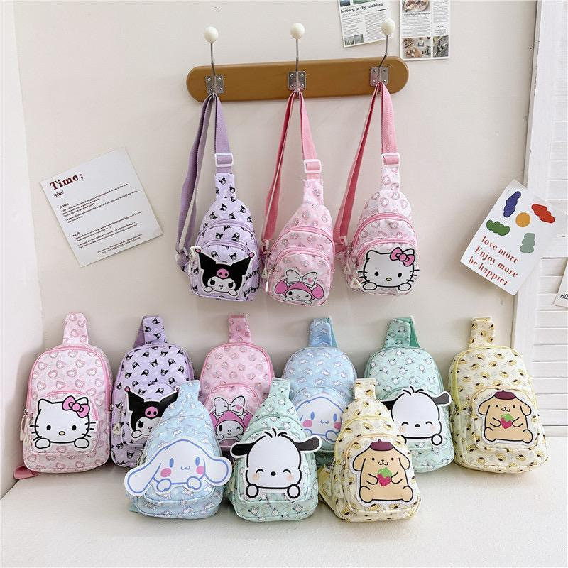 Jual (BB19) TAS SELEMPANG SLING SANARIO SHOULDER BAG TAS ANAK PEREMPUAN ...