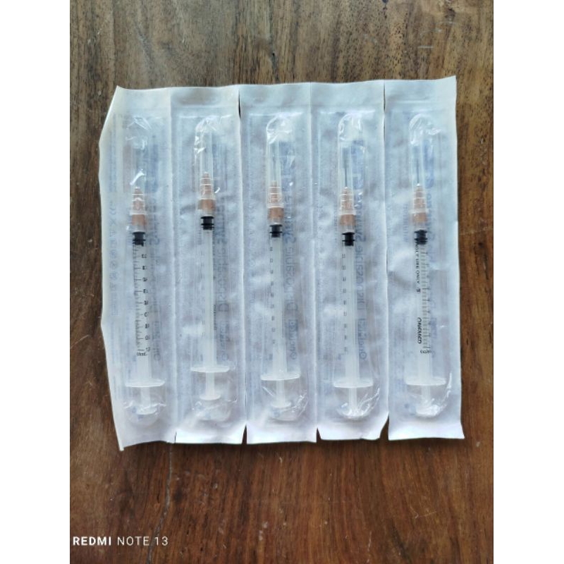 Jual Spuit 1ml, 3ml | pipet 1cc, 3cc | spet 1ml 3ml | Shopee Indonesia