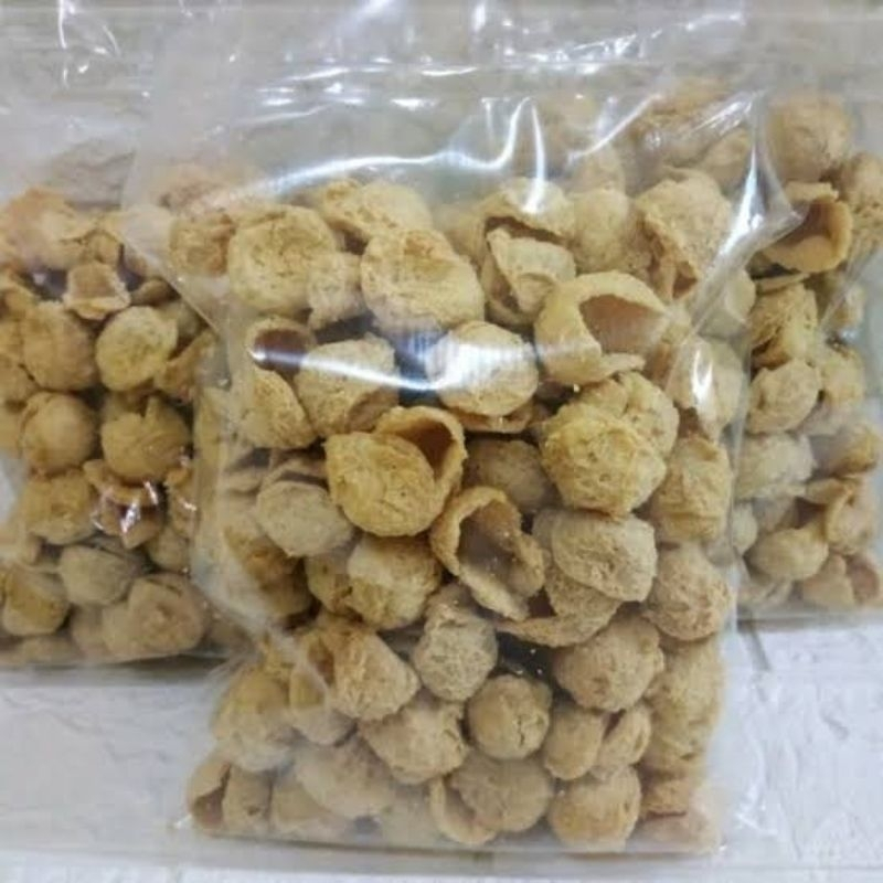 Jual Tahu bulat kering tahu walik crispy keripik tahu walik kerupuk tahu 1kg | Shopee Indonesia