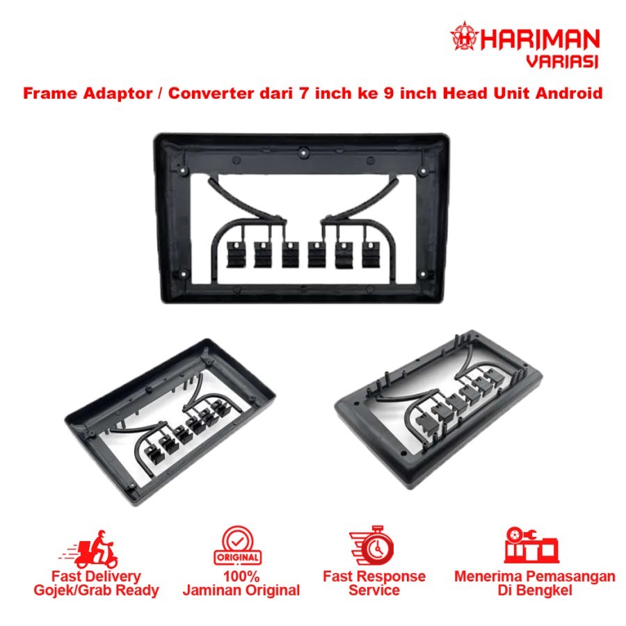 Jual Frame Adaptor / Converter dari 7 inch ke 9 inch Head Unit Android | Shopee Indonesia
