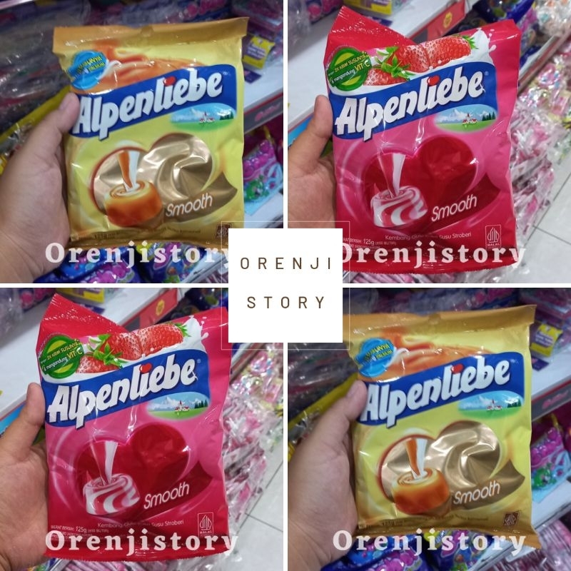 Jual permen ALPENLIEBE SAK 1 sak x 50pcs fox fruit, berries, mint ...