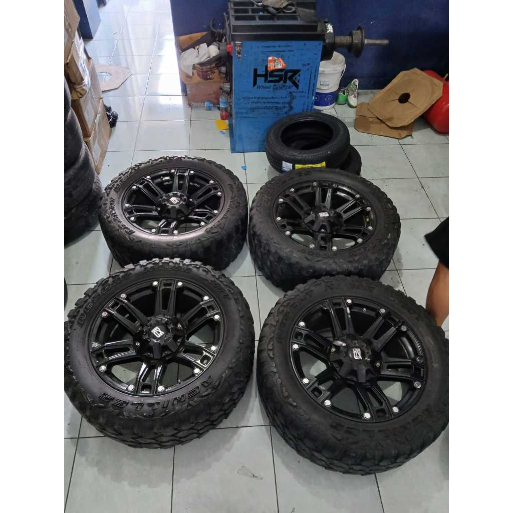 Jual VELG MOBIL RING 20 SEKEN/BEKAS MURAH XD SERIES R20 X9 5X127 ET BLK ...