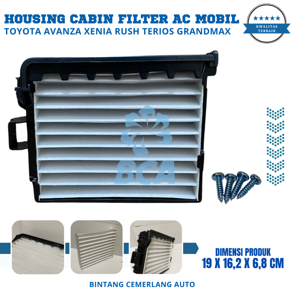 Jual HOUSING RUMAH KABIN FILTER CABIN AC Udara Toyota Avanza - Xenia ...
