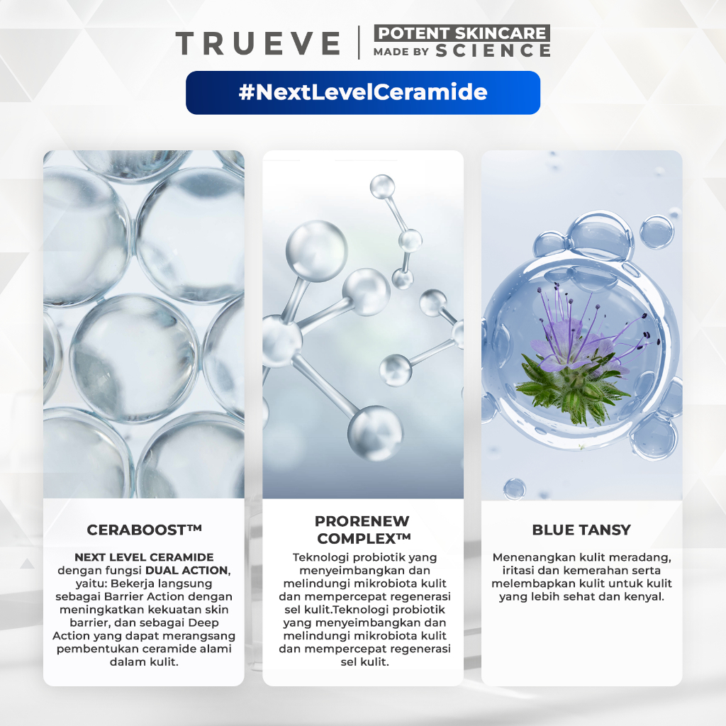 Jual TRUEVE Ceraboost Silk Moisturizer Gel 30gr - Moisturizer Gel ...