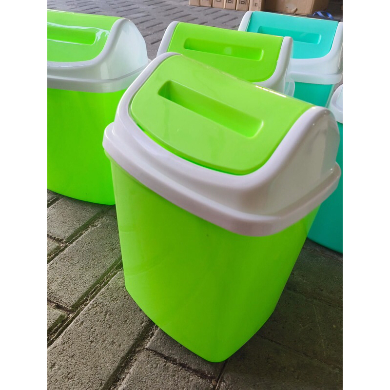 Jual TONG SAMPAH + TUTUP 10 liter | Shopee Indonesia