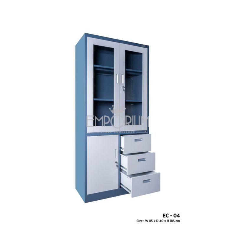Jual Almari Arsip Besi EC-04 | Penyimpanan Dokumen File Kantor ...
