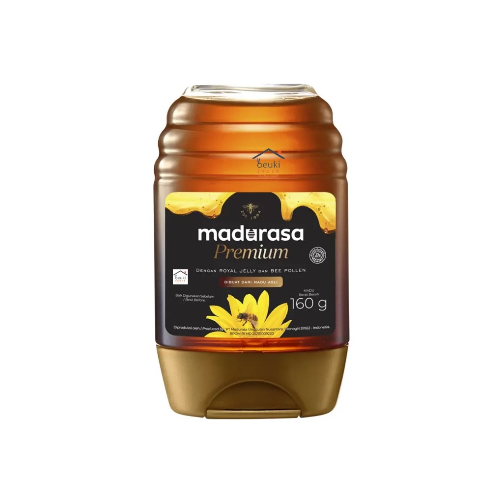 Jual Madurasa Premium Botol Kemasan 160gr dengan Royal Jelly & Bee ...
