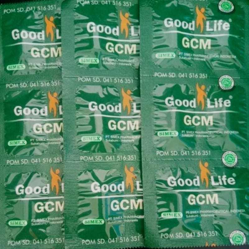 Jual GCM Good Life 6 Kaplet Per Strip - Obat Sendi - Memelihara ...