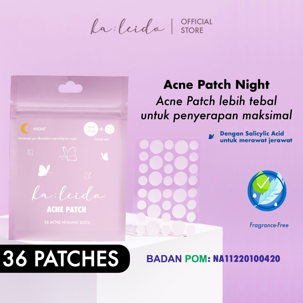 Jual Kaleido Acne / Pimple Patch Night | Shopee Indonesia