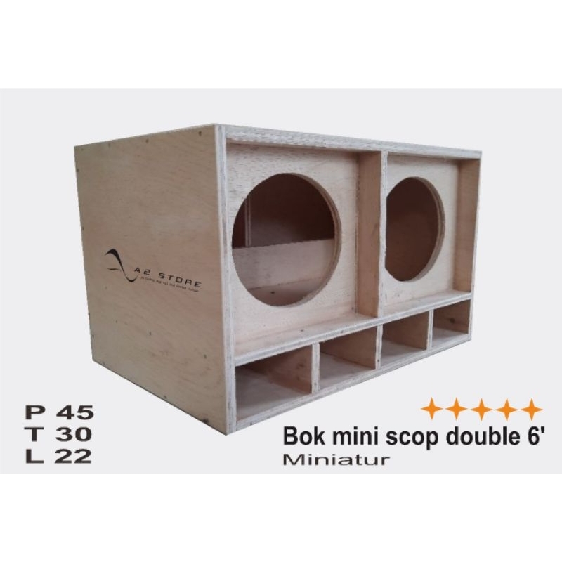 Jual Mini scop 6 in bok miniscop 6 inch | Shopee Indonesia