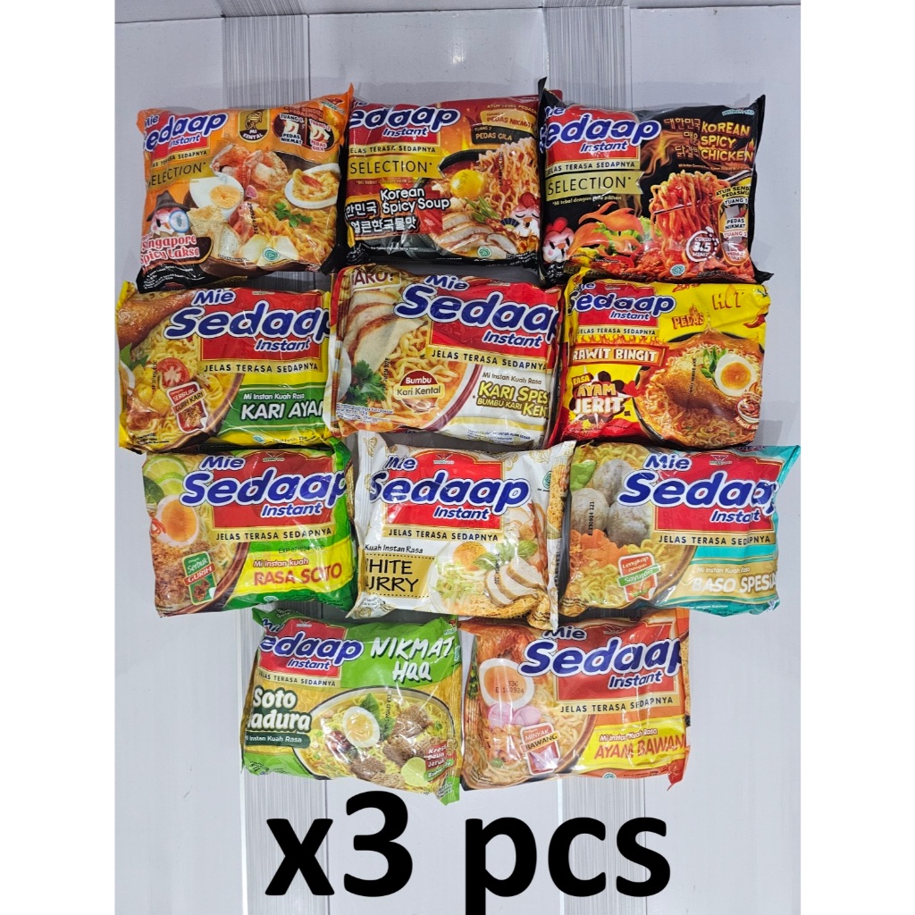 Jual Sedaap Mie Instant (3pcs) | Shopee Indonesia