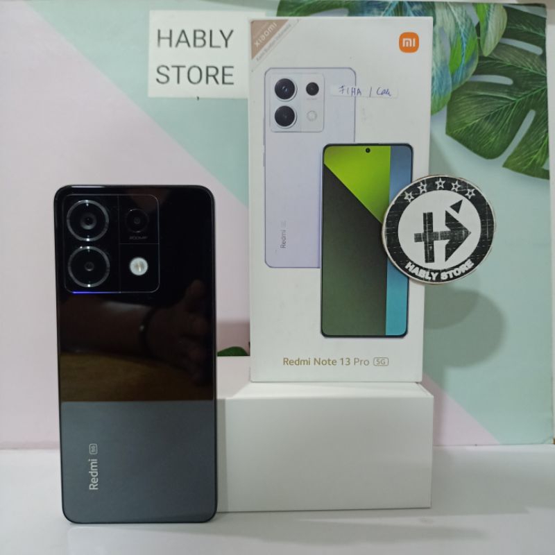 Jual XIAOMI REDMI NOTE 13 PRO 5G 8/256 SECOND FULLSET | Shopee Indonesia