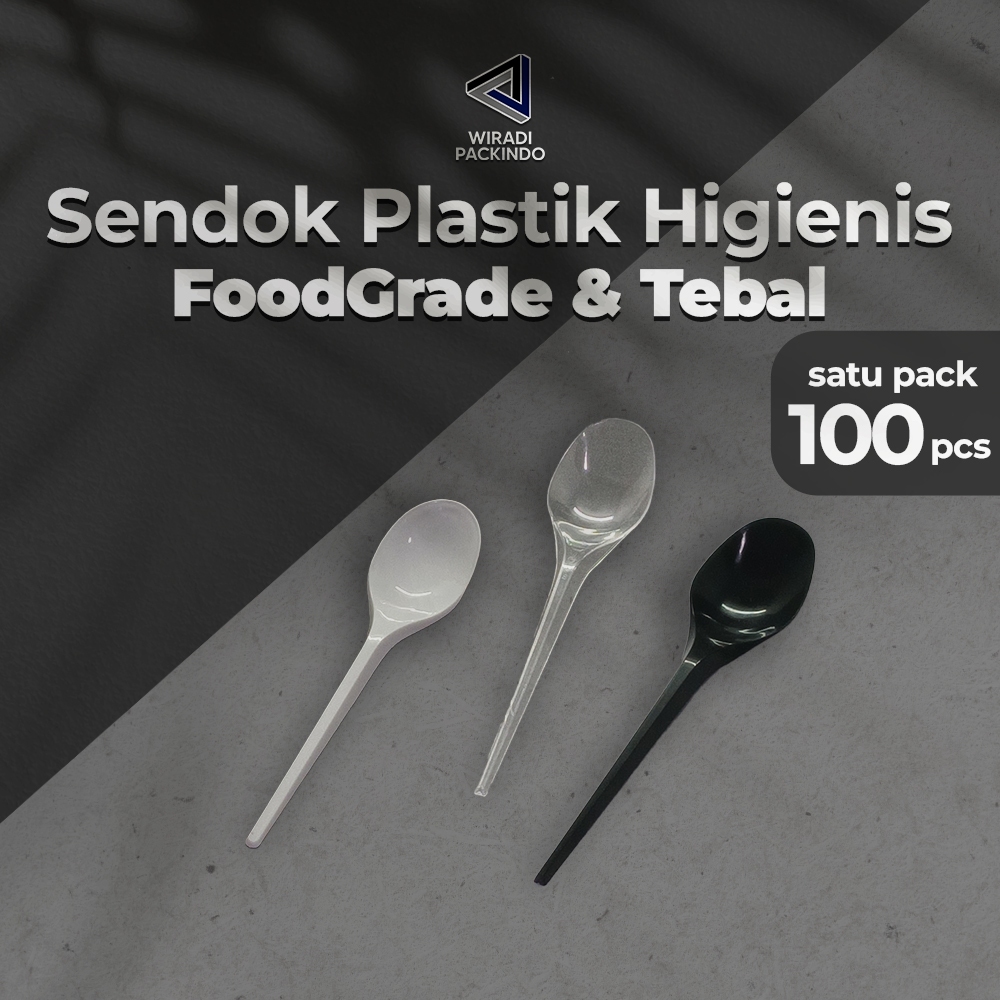 Jual Sendok Makan Plastik / Sendok Plastik Food Grade Tebal Kuat ...